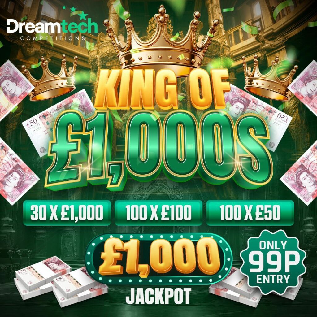 Dreamtech Competitions – Low Odds UK Competitions